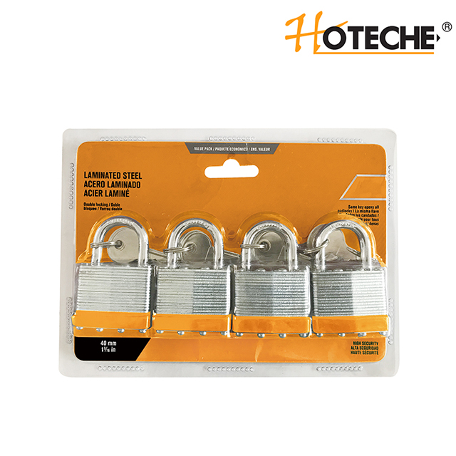 laminated padlock set - Buy Product on Ningbo Hoteche Imp. & Exp. Co., Ltd.