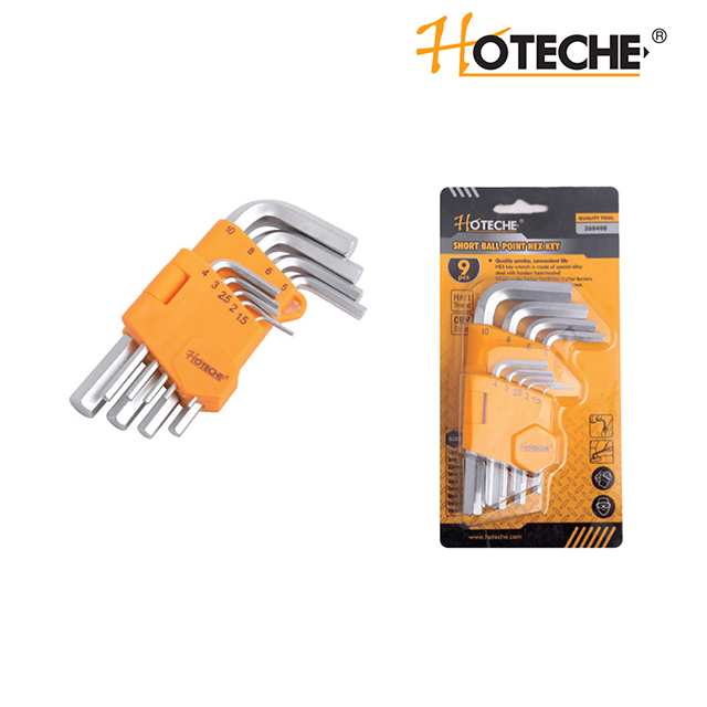 9PCS SHORT HEX KEY SET - Buy Product on Ningbo Hoteche Imp. & Exp. Co ...